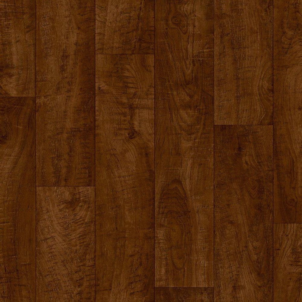 Brand New Dark Wood Quality Non Slip Vinyl 3m Wide Flooring Lino ...